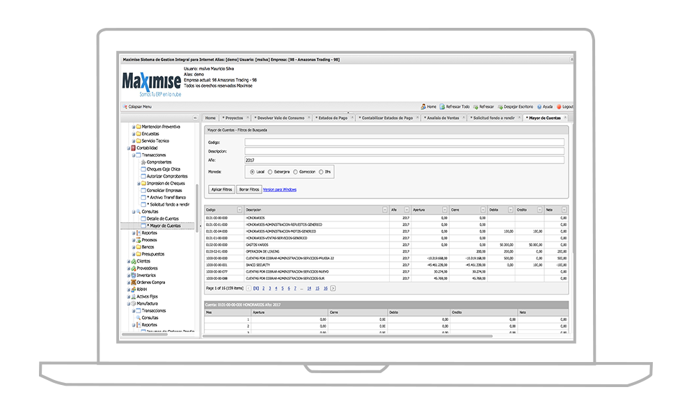 Maximise ERP: precios, funciones y opiniones